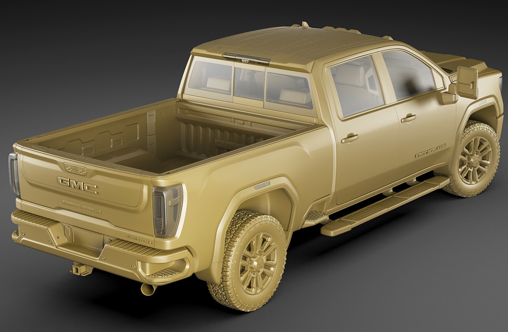 Gmc gm sierra 3D - TurboSquid 1503365