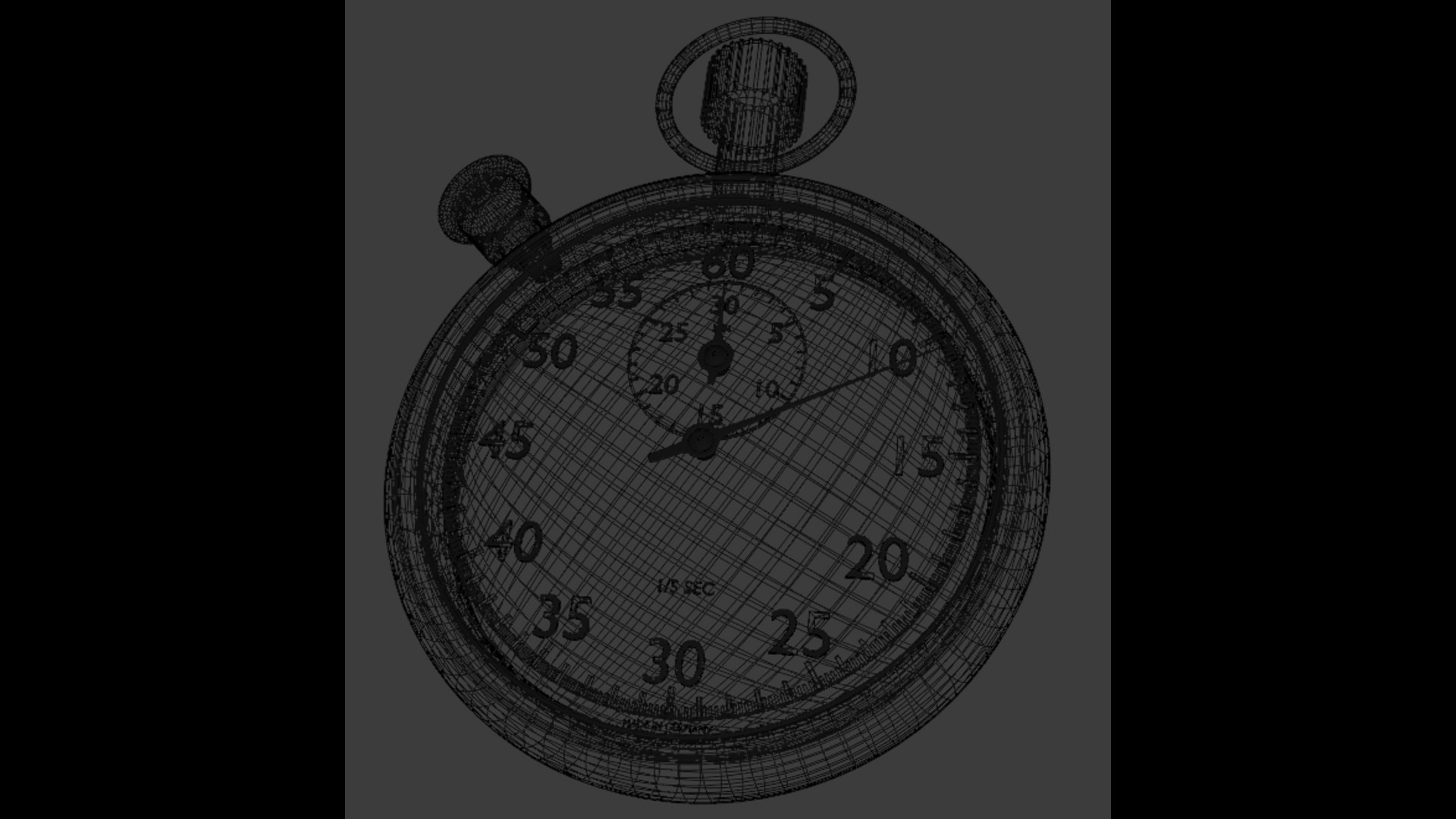 3D Stopwatch - TurboSquid 1741216