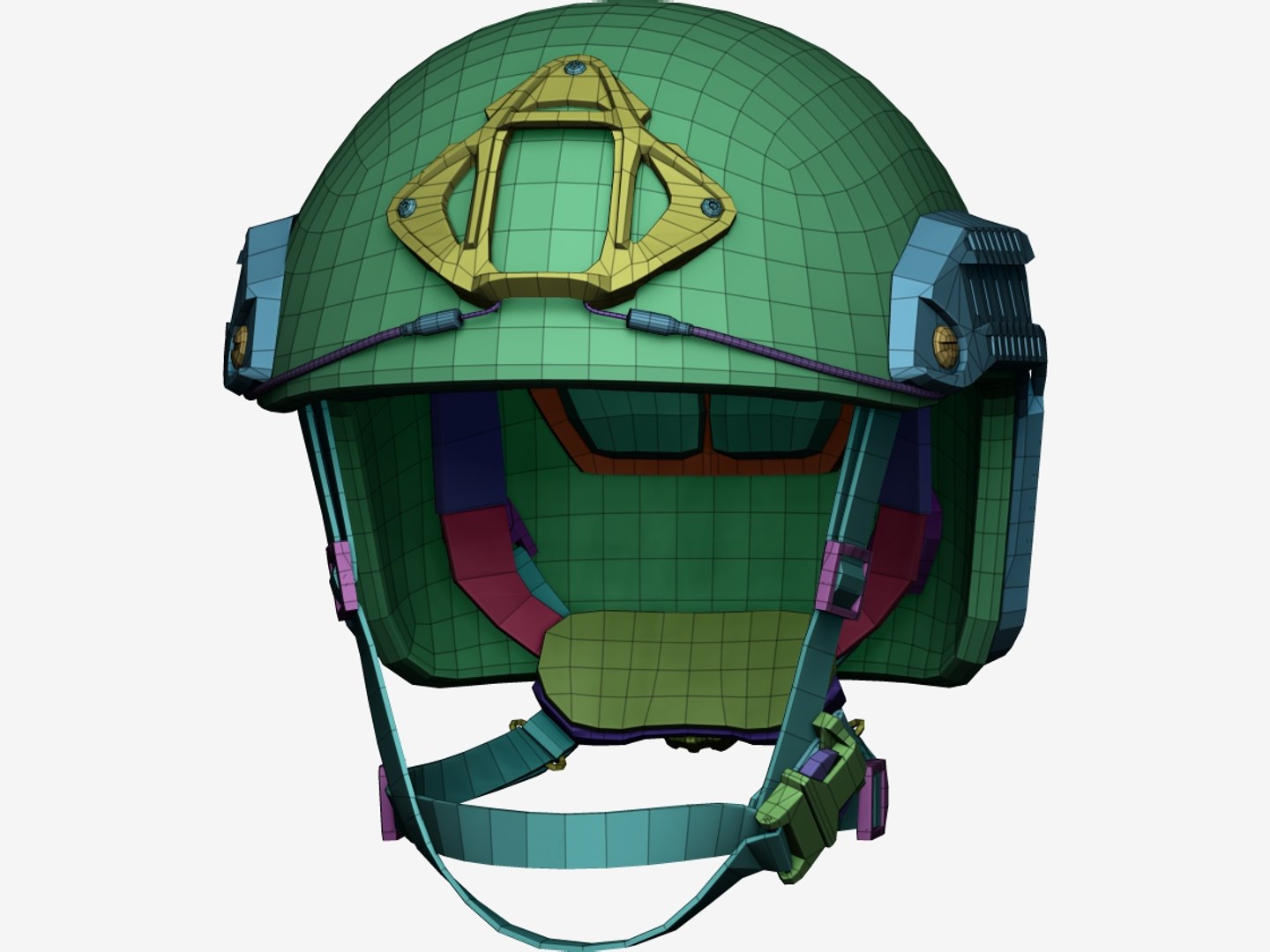 Ops Core Fast Ballistic 3D Model - TurboSquid 1481418