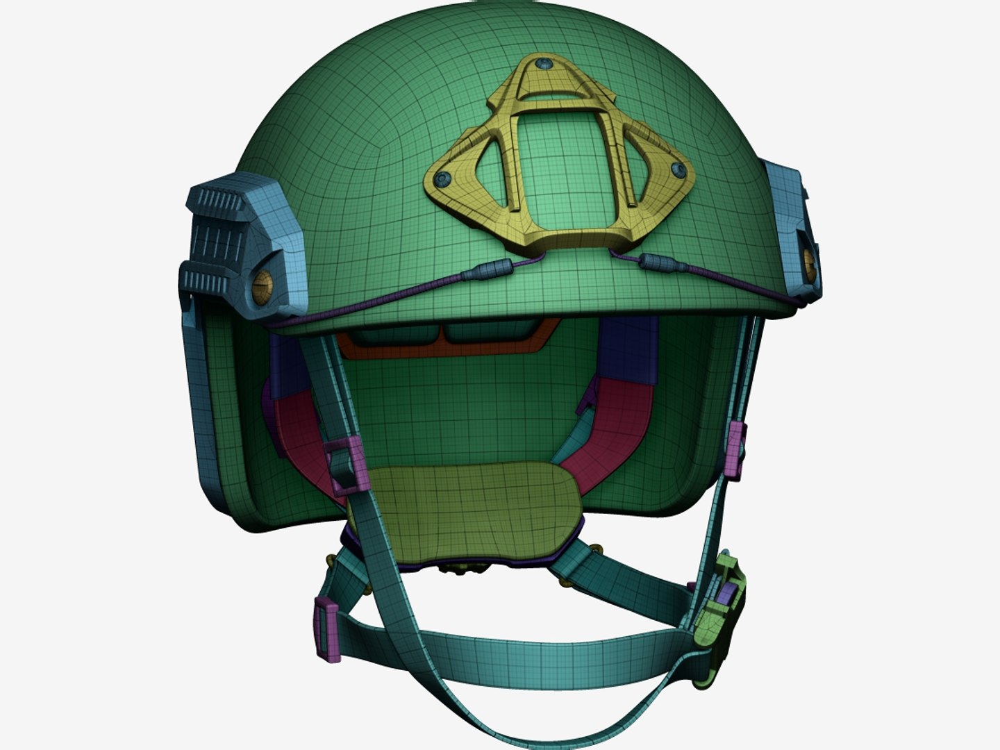 Ops Core Fast Ballistic 3D Model - TurboSquid 1481418