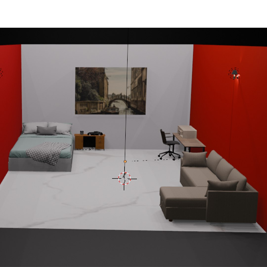 3D One Room Furniture - TurboSquid 2328971