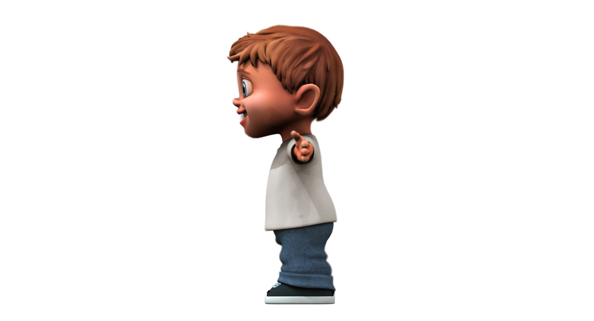 Cute Child Boy Rig 3D - TurboSquid 1544783