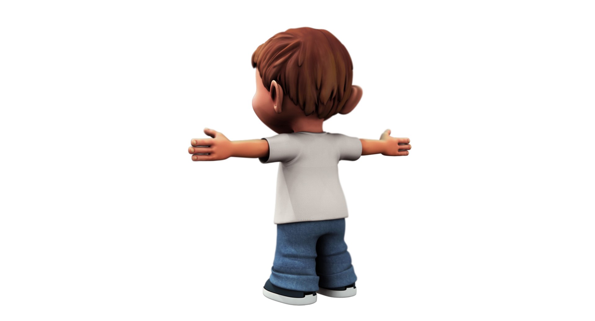 Cute Child Boy Rig 3D - TurboSquid 1544783