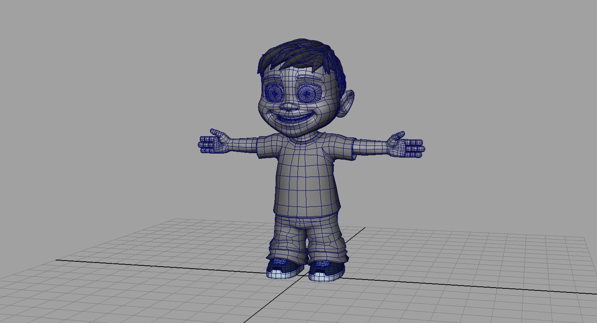 Cute Child Boy Rig 3D - TurboSquid 1544783
