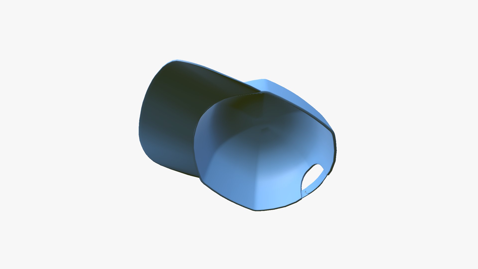 Cap A09 Light Blue - Character Fashion Design 3D model - TurboSquid 2095618