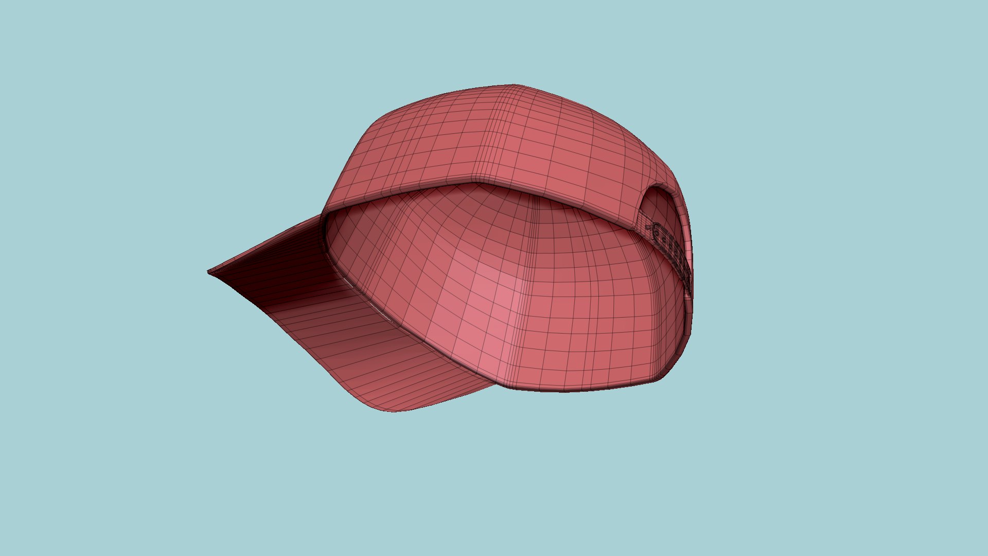 Cap A09 Light Blue - Character Fashion Design 3D model - TurboSquid 2095618