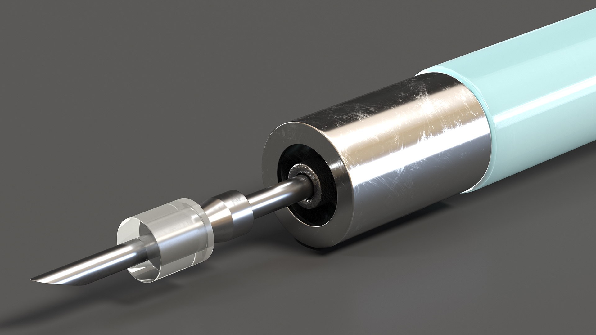 Nylon Reusable Dart Syringe 3D Model - TurboSquid 1993713