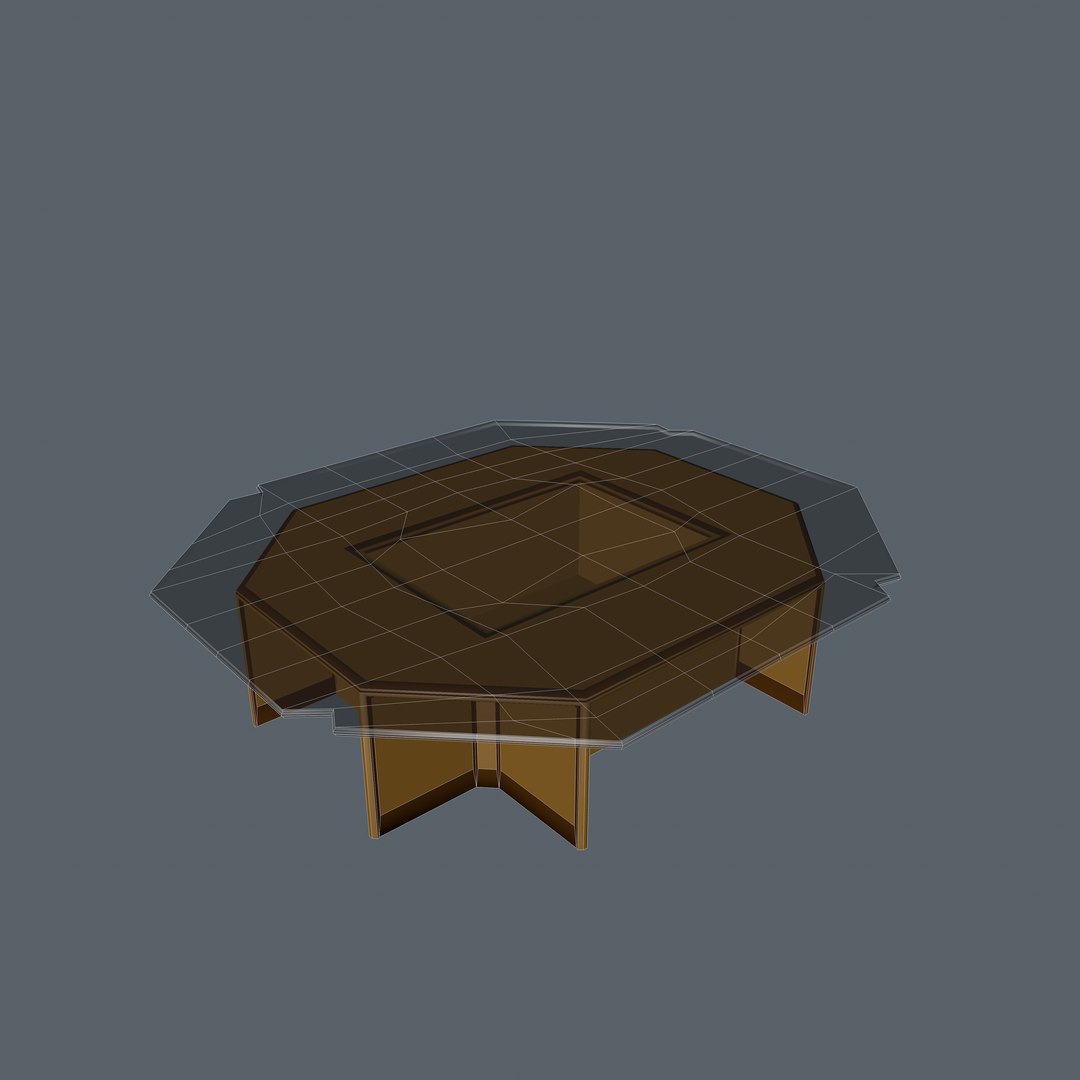 3D Table Glass - TurboSquid 1561337