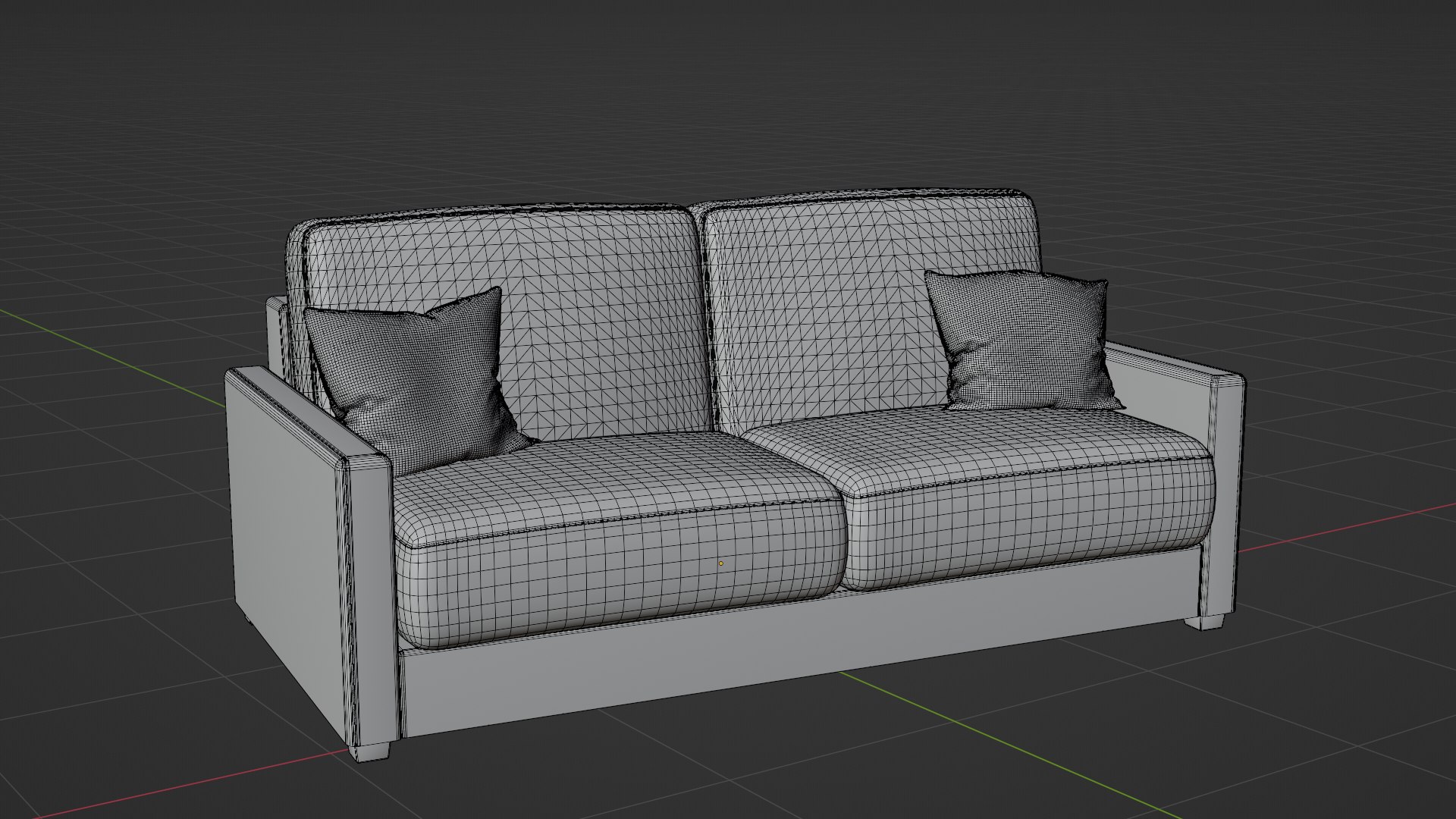 3D A cosy and warm couch - TurboSquid 2146607