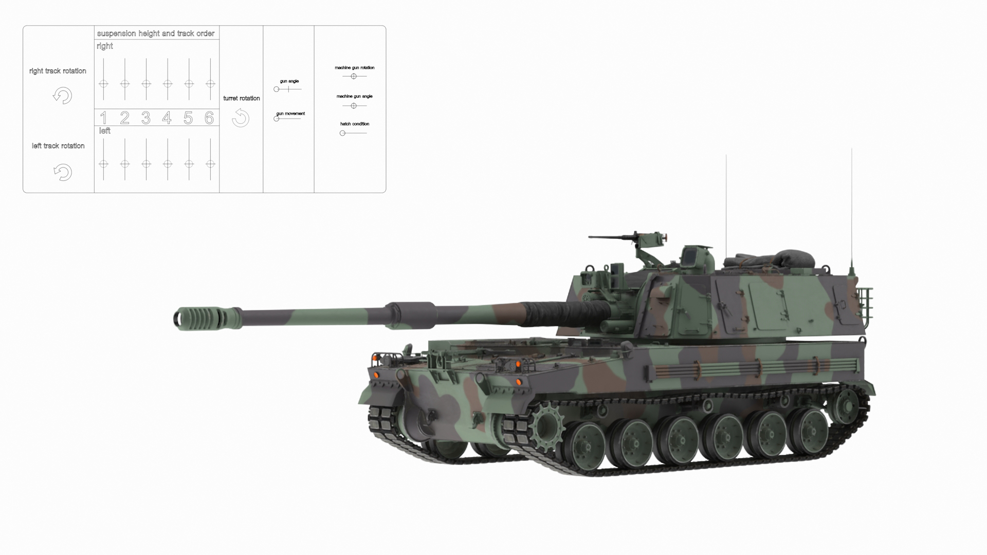 K9 Thunder Howitzer Rigged 3D - TurboSquid 2219822