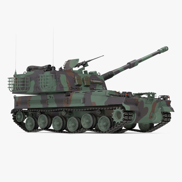 modelo 3d Obús K9 Thunder aparejado - TurboSquid 2219822