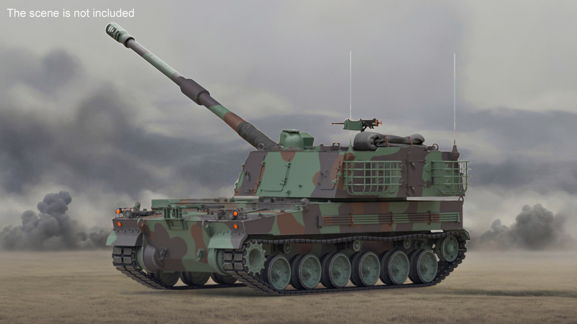 K9 Thunder Howitzer Rigged 3D - TurboSquid 2219822