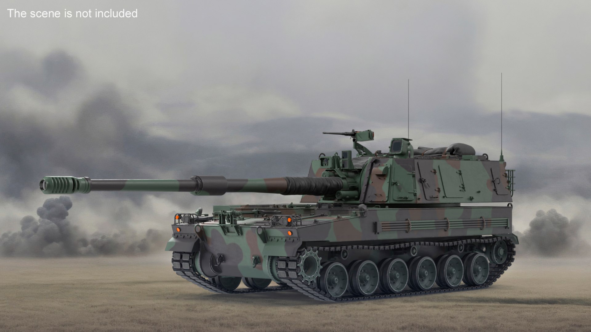 K9 Thunder Howitzer Rigged 3D - TurboSquid 2219822