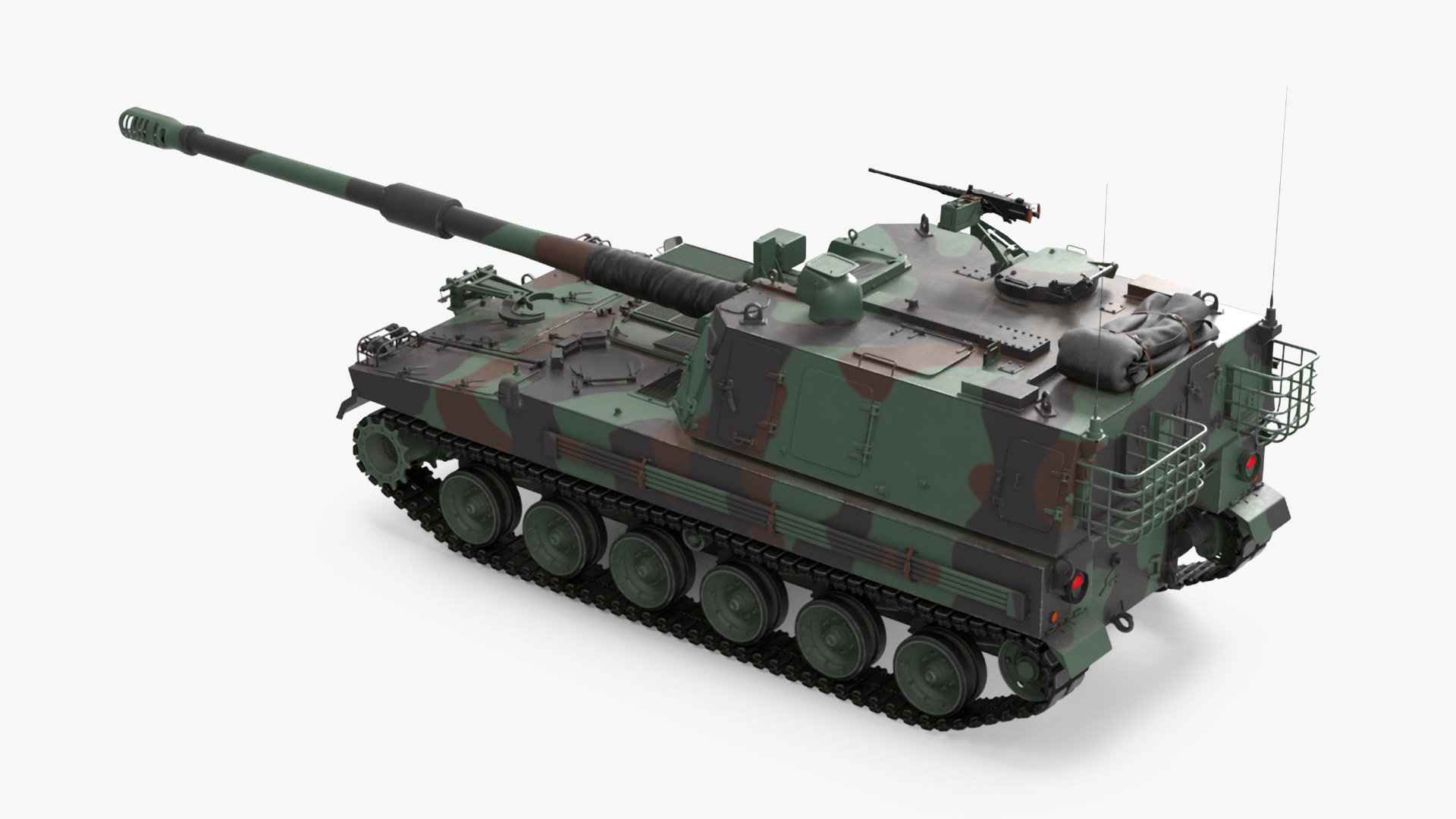 K9 Thunder Howitzer Rigged 3D - TurboSquid 2219822