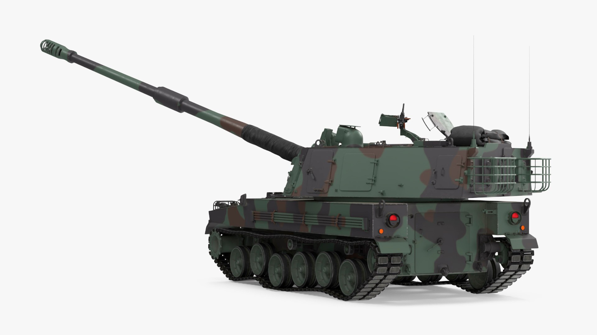 K9 Thunder Howitzer Rigged 3D - TurboSquid 2219822