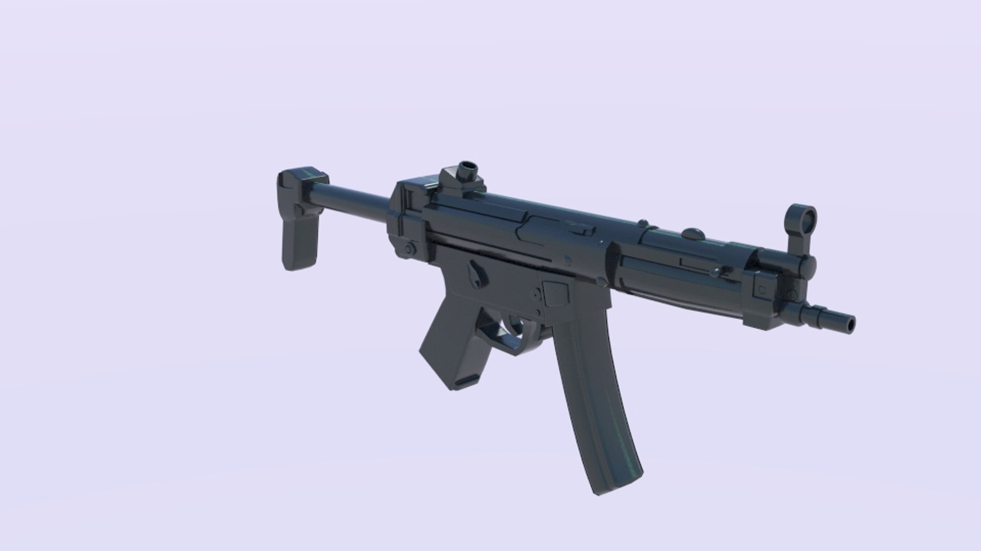 Mp5 rig 3D model - TurboSquid 1280372