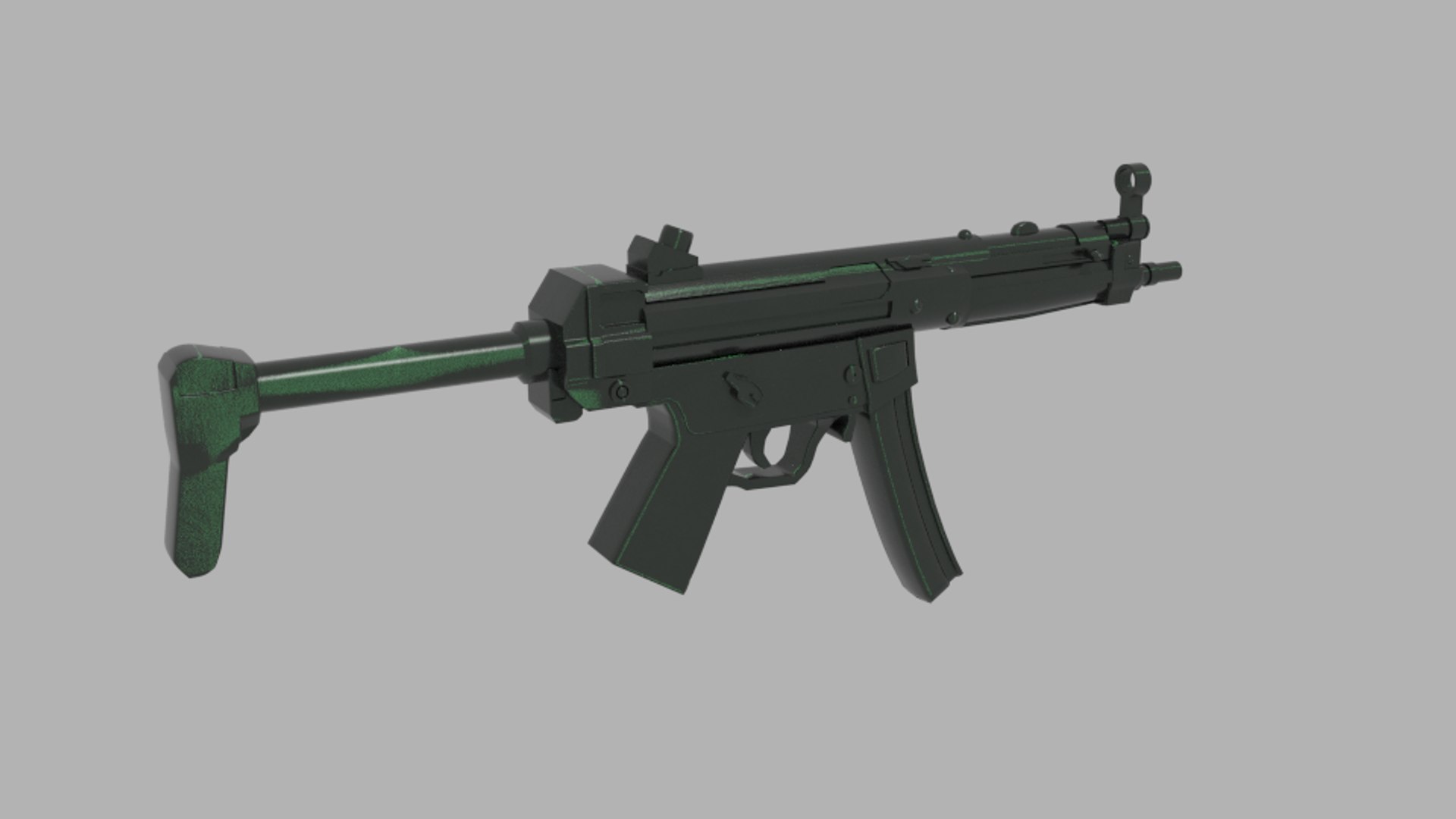 Mp5 rig 3D model - TurboSquid 1280372