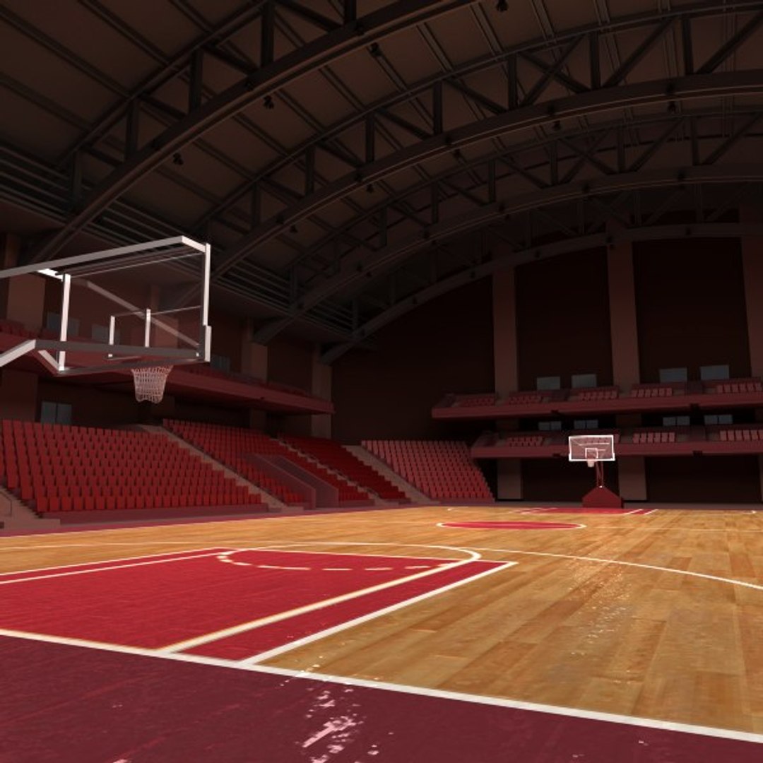 Basketball Arena 3d Model