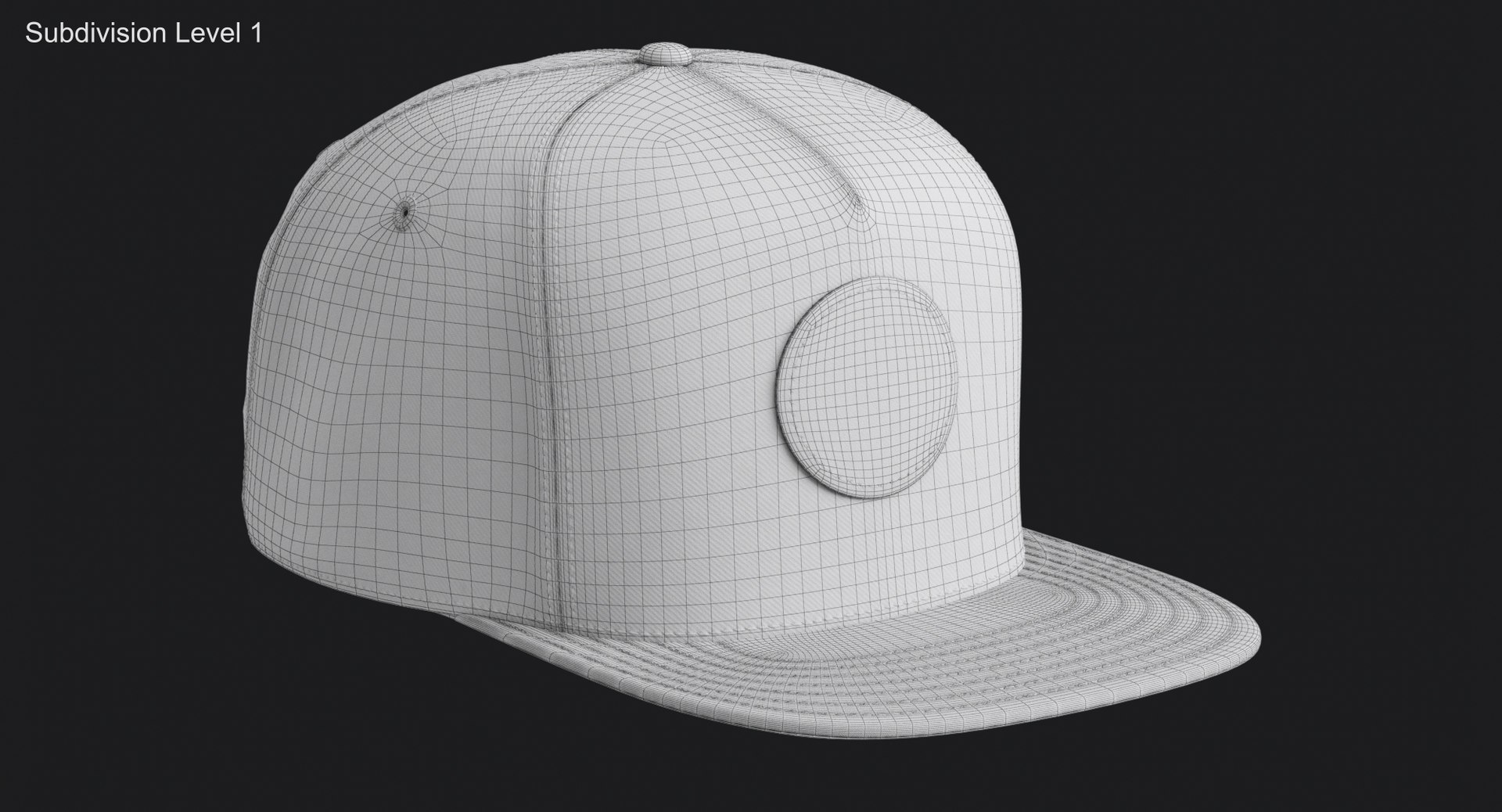 3D Baseball Cap Snapback model - TurboSquid 1853822