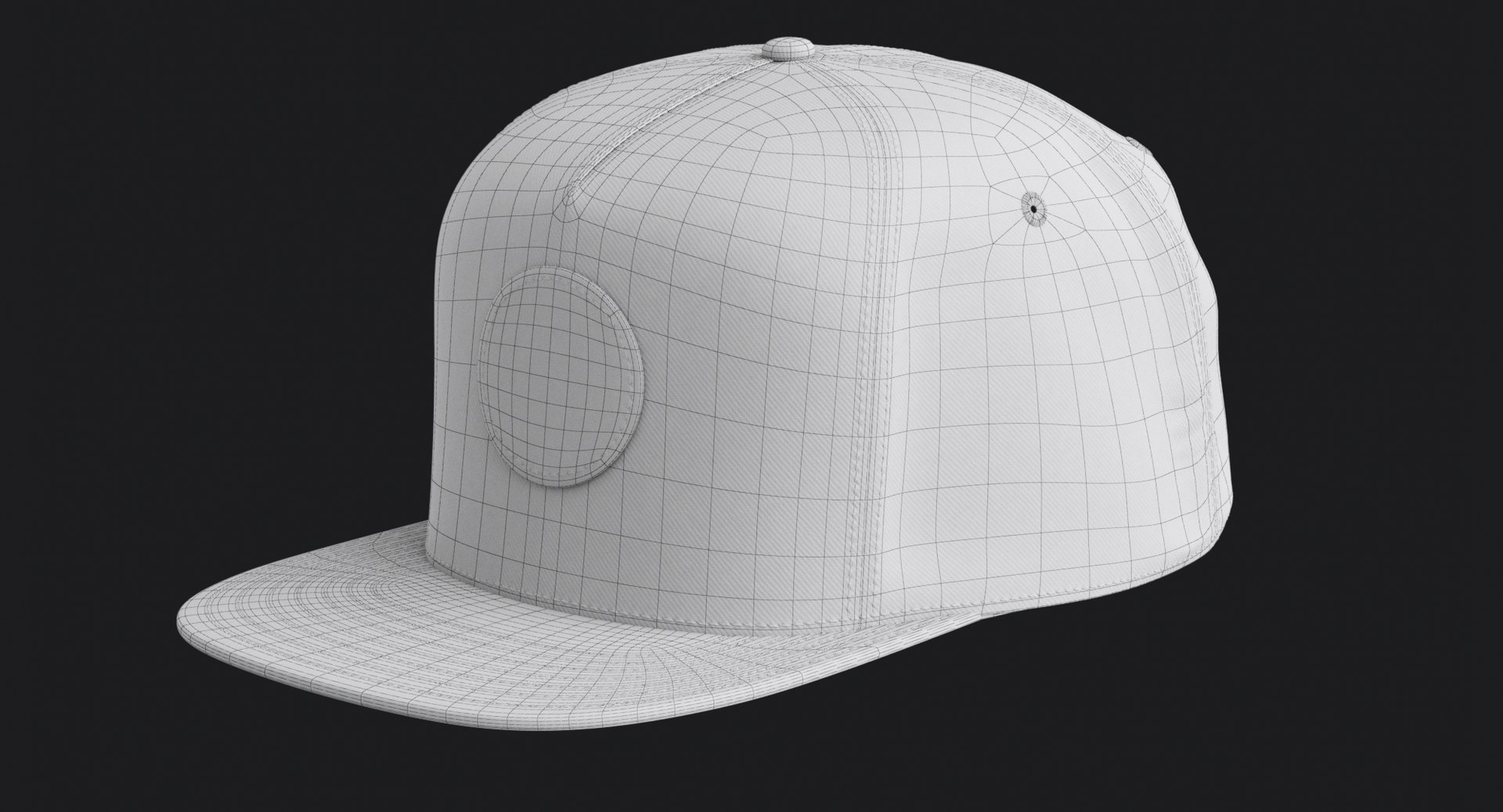 3D Baseball Cap Snapback model - TurboSquid 1853822