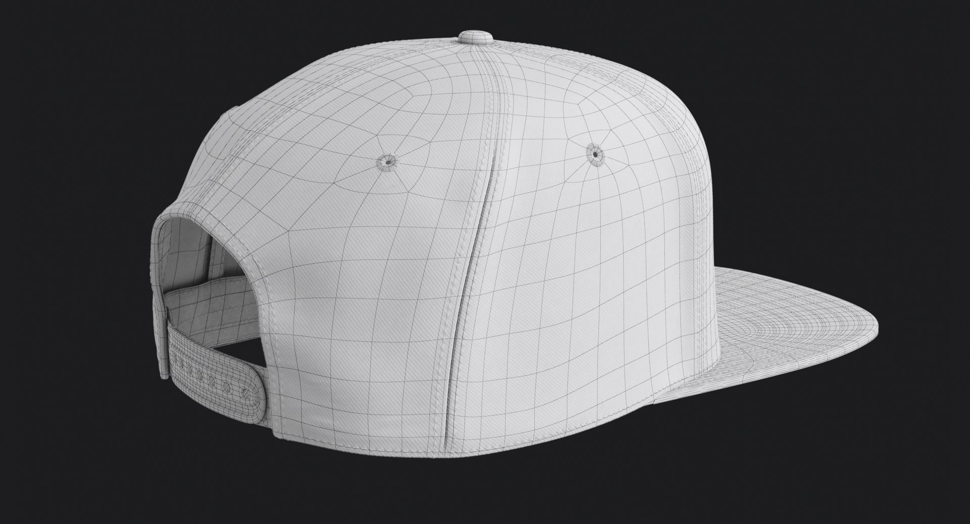3D Baseball Cap Snapback model - TurboSquid 1853822