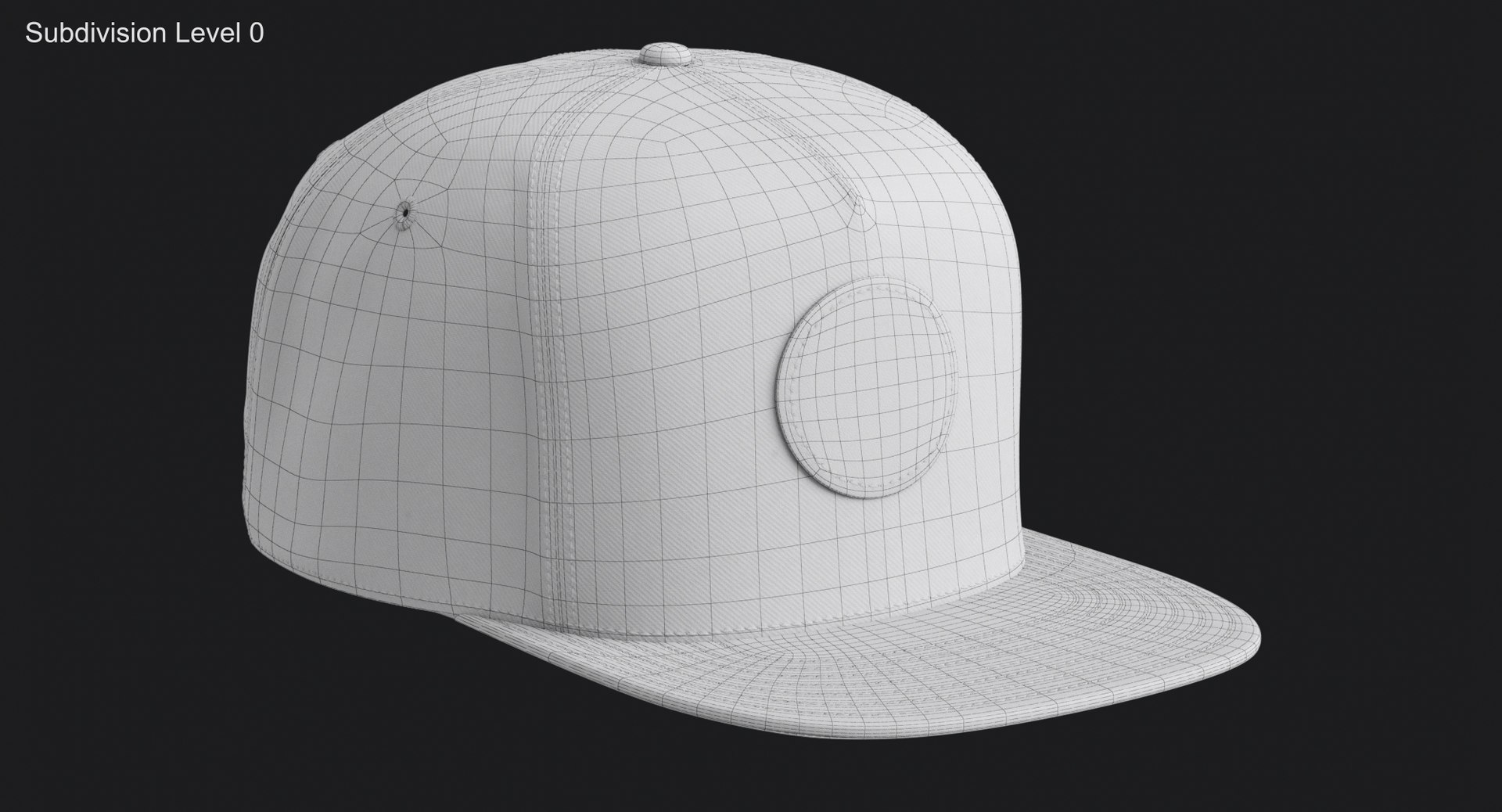 3D Baseball Cap Snapback model - TurboSquid 1853822