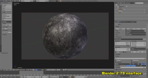 Free 3D realistic mercury photorealistic 1k - TurboSquid 1303000