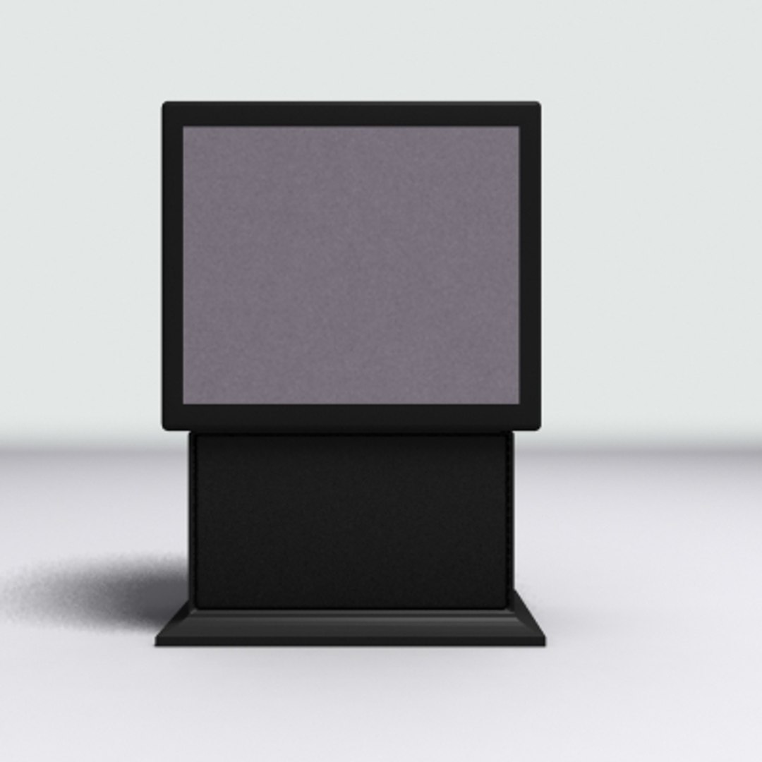 3ds max tv screen