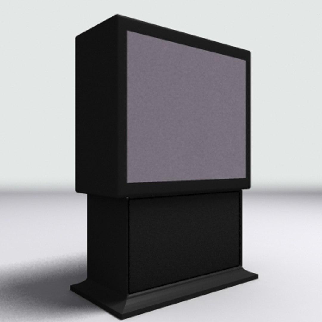 3ds max tv screen