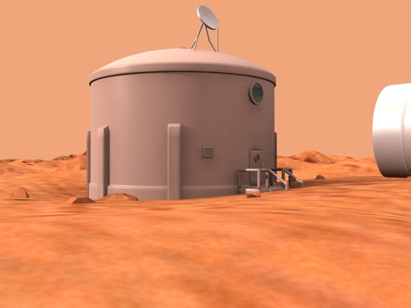 3D Model Mars Base | 1148844 | TurboSquid