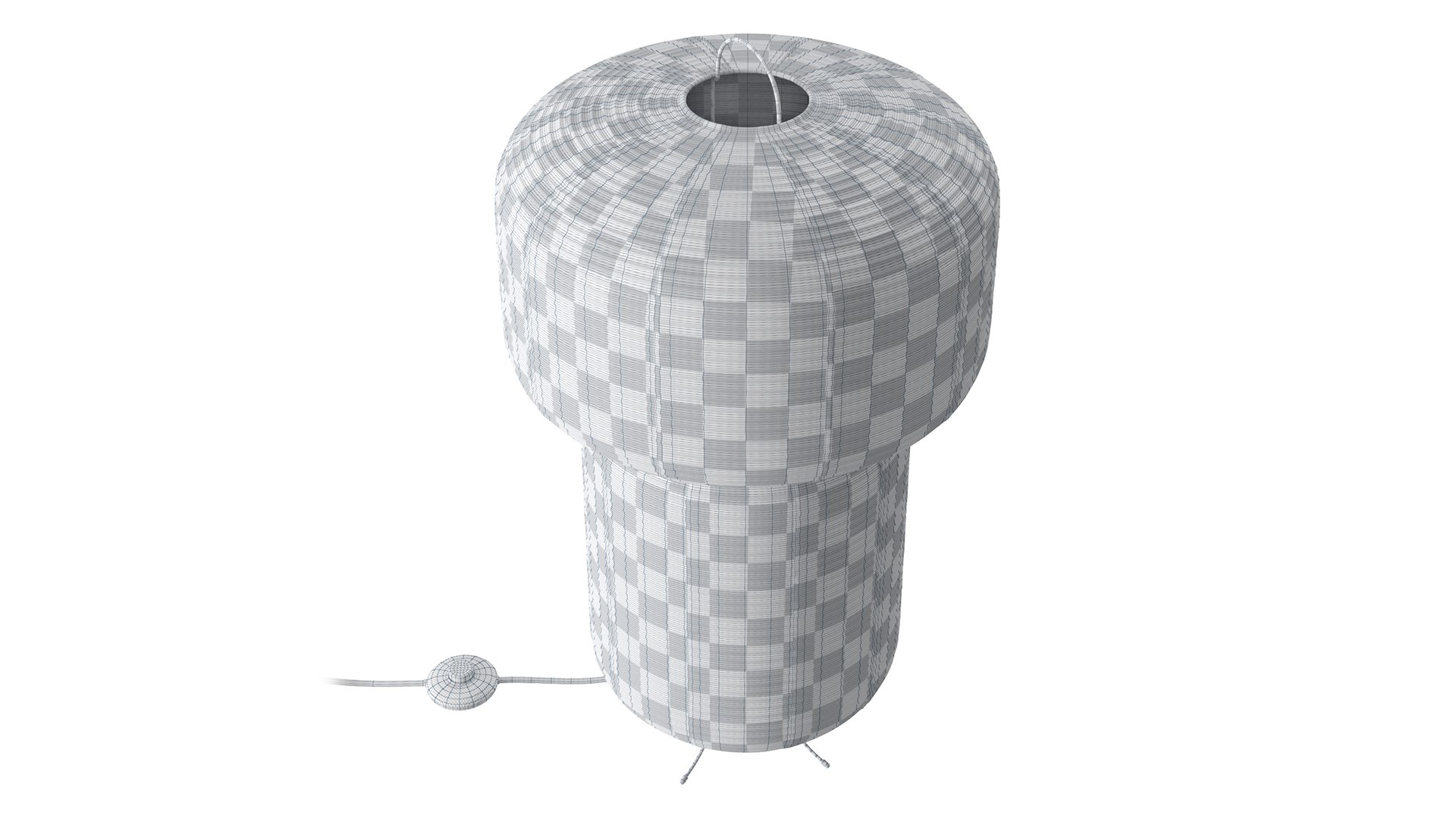 HM Rice Paper Floor Lamp 3D Model - TurboSquid 2195394