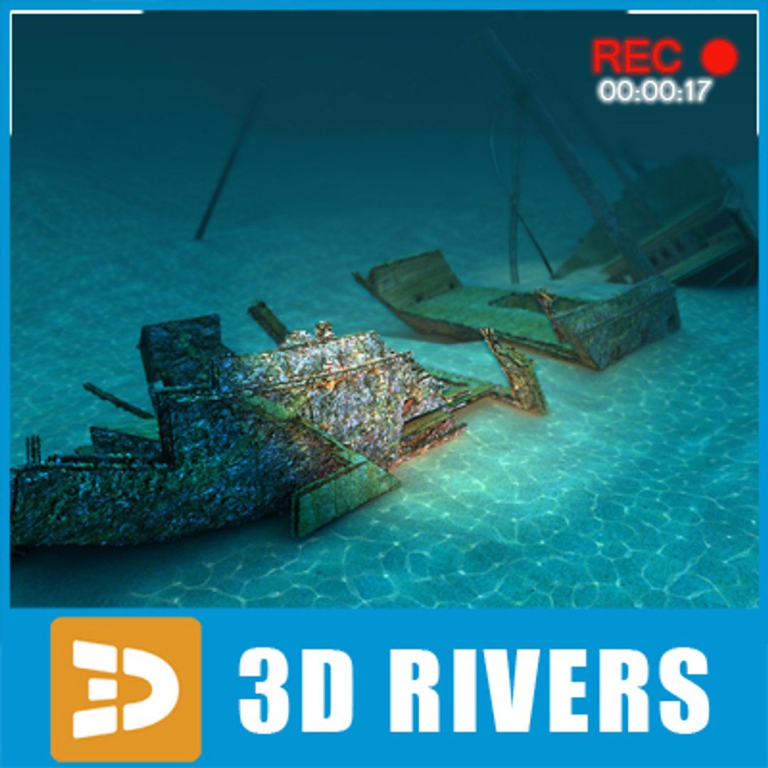 sunken ship template