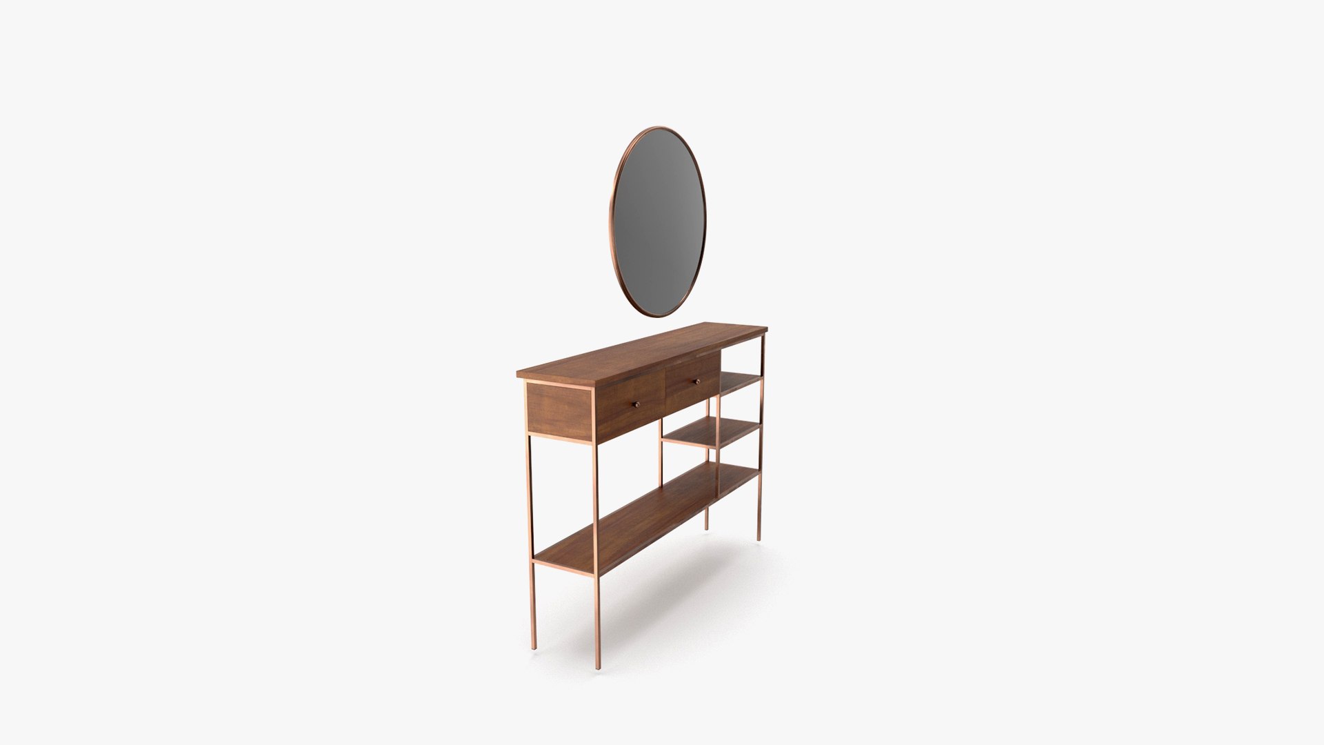 3D Console Table Model - TurboSquid 1446722