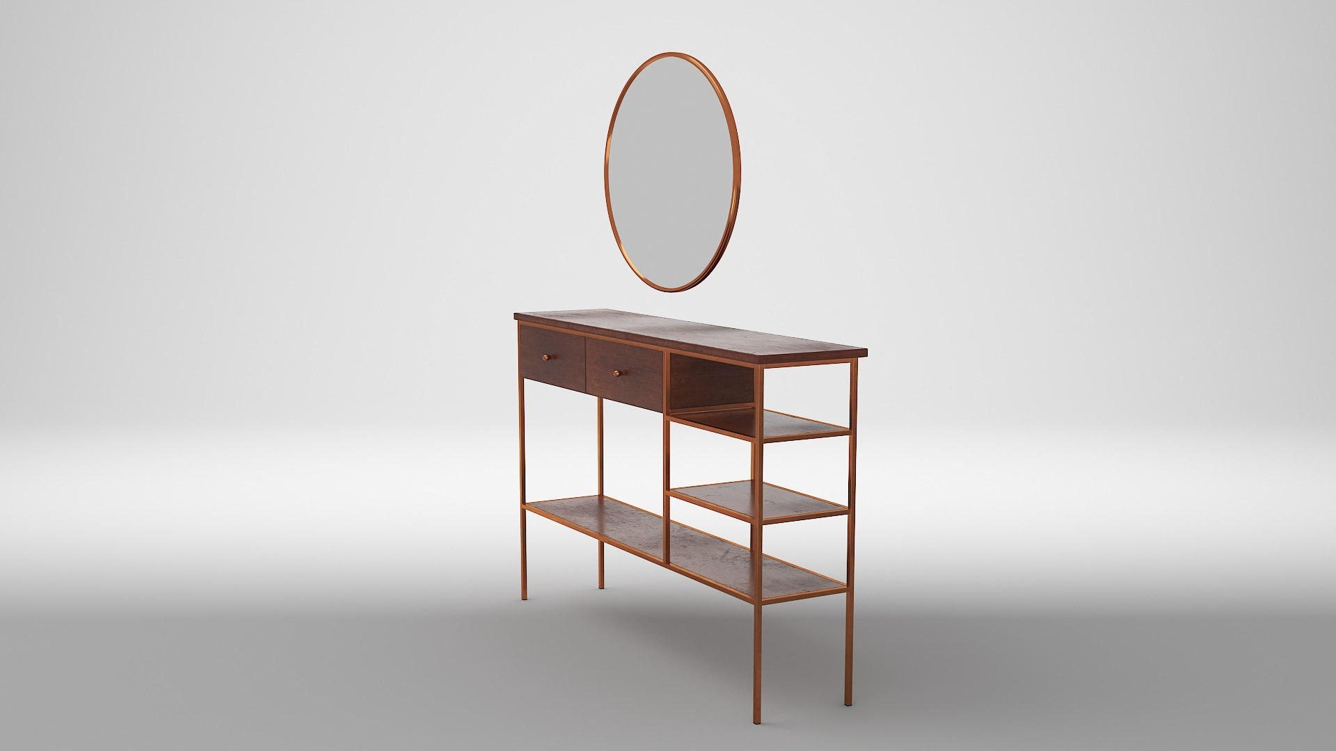 3D console table model - TurboSquid 1446722