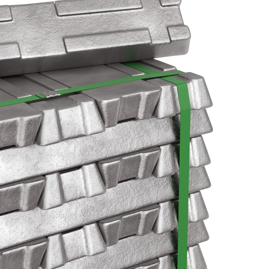 3D Alloy Ingot - TurboSquid 1421658