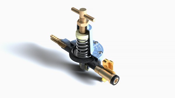 3D model High pressure regulator - TurboSquid 1746011