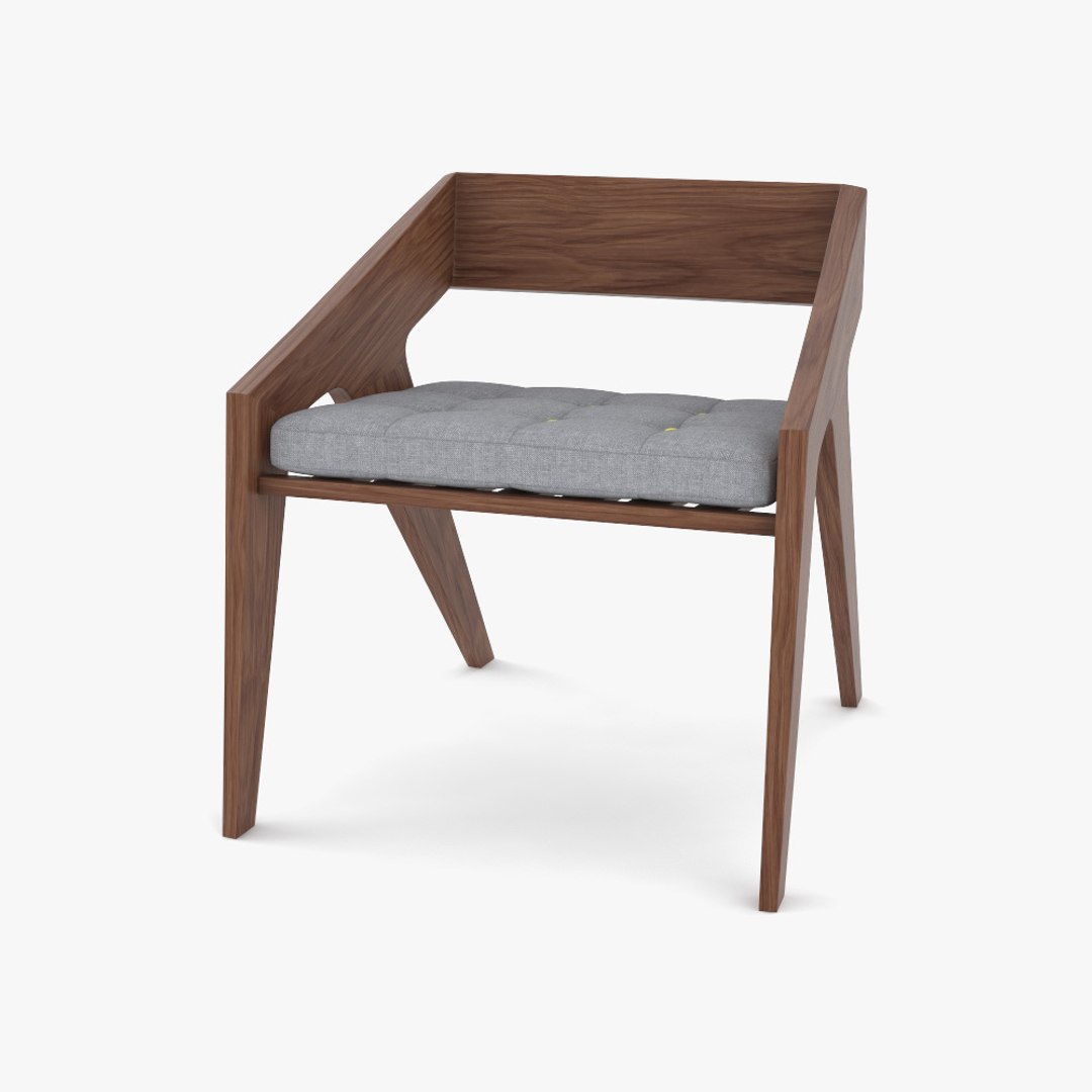 modelo 3d Jory Brigham Hank Chair - TurboSquid 2112105