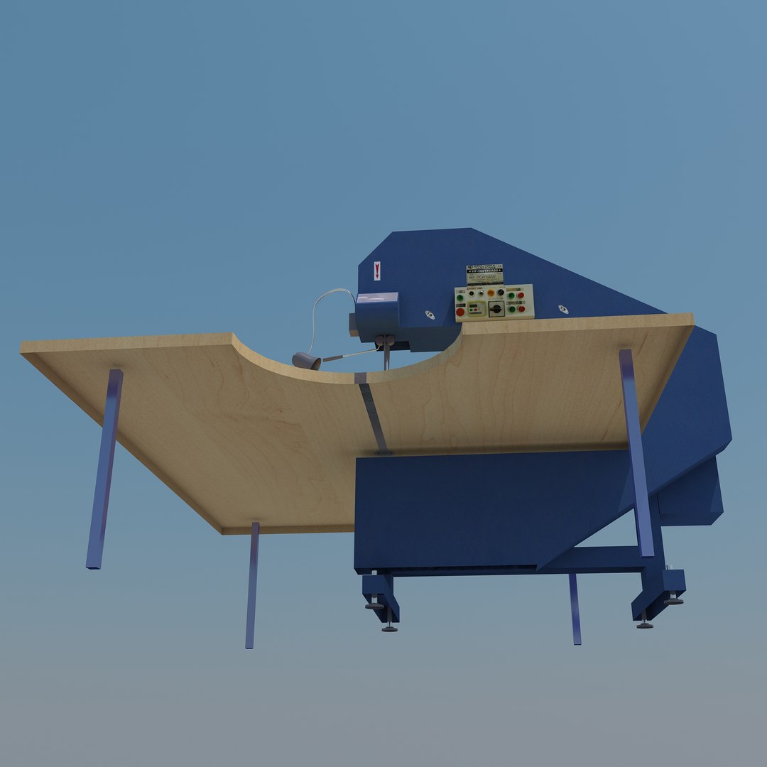 Industrial Strip Cutting Machine 3D Model - TurboSquid 1315577