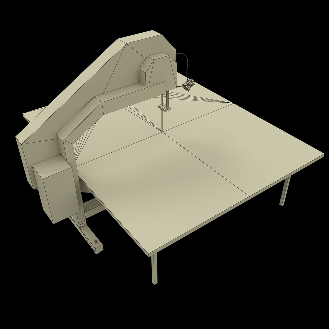 Industrial Strip Cutting Machine 3D Model - TurboSquid 1315577