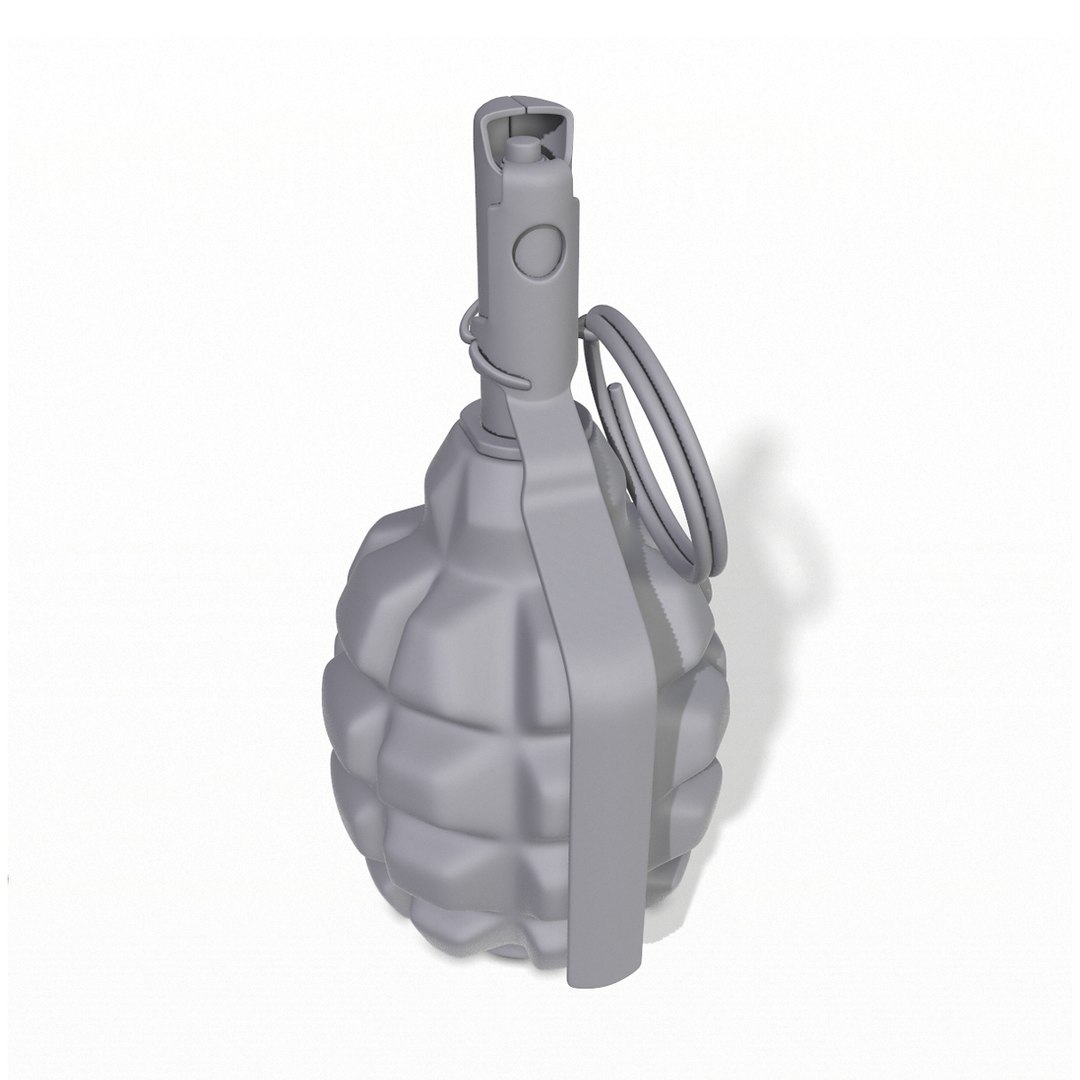 F1 Grenade 3D Model - TurboSquid 1407350