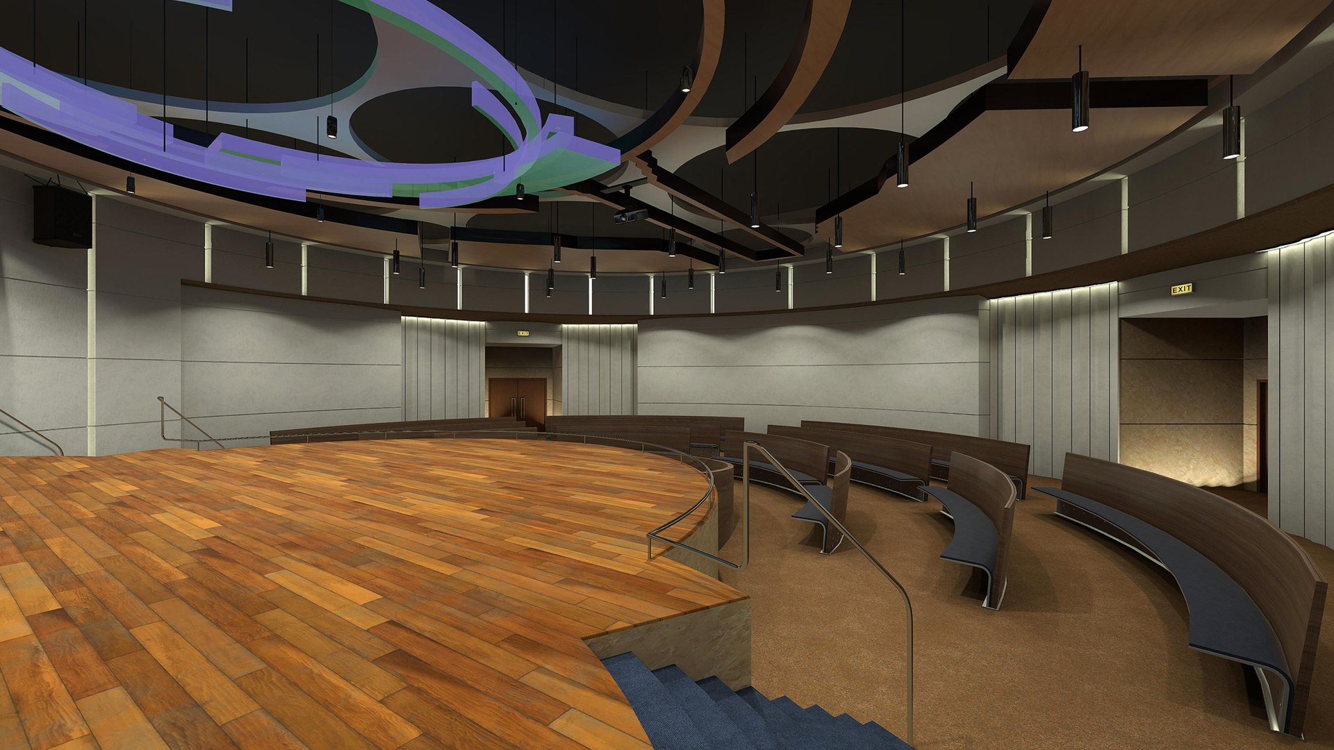 3D Auditorium 03 Model - TurboSquid 2048569