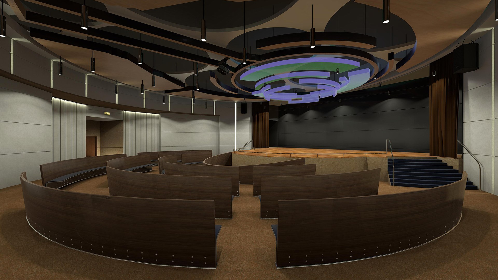 3D Auditorium 03 Model - TurboSquid 2048569