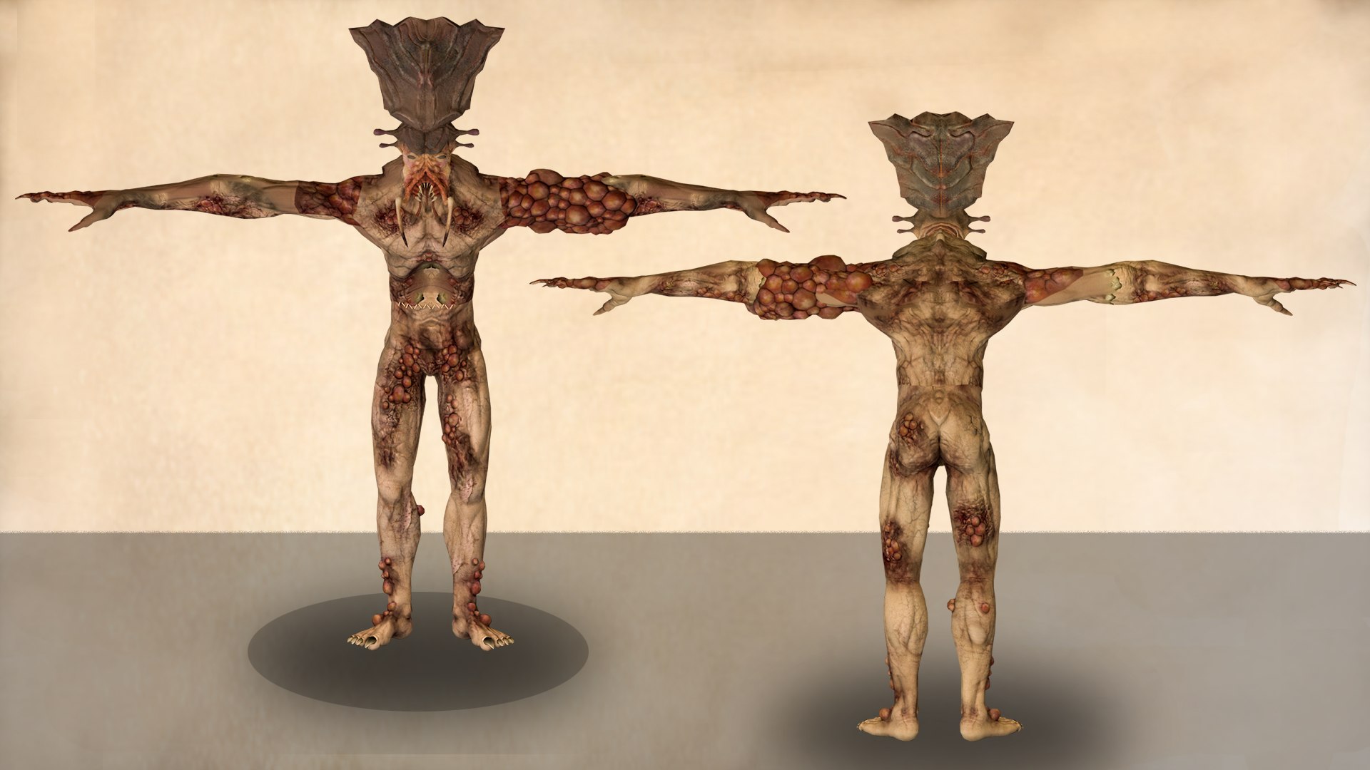 Pack of Horror Scary creatures 3D model - TurboSquid 1806904