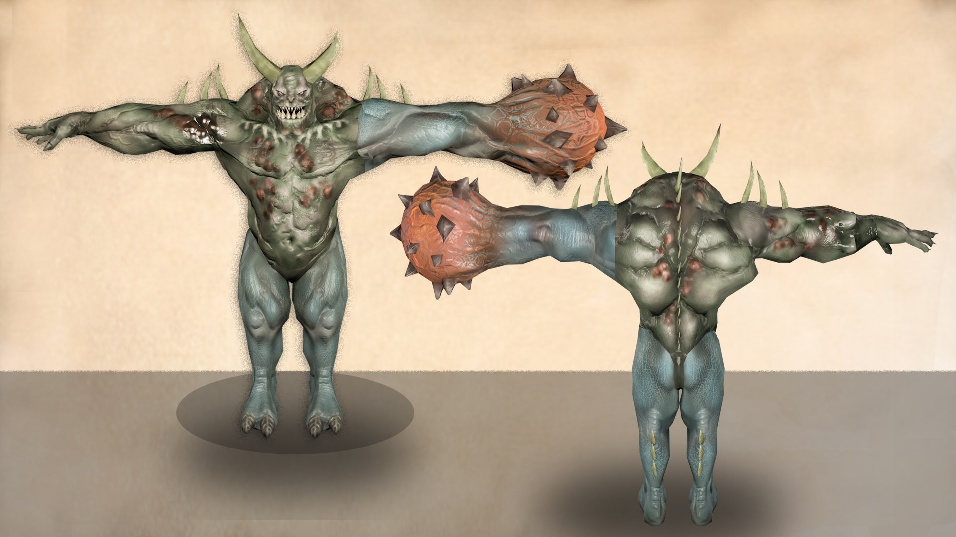 Pack of Horror Scary creatures 3D model - TurboSquid 1806904