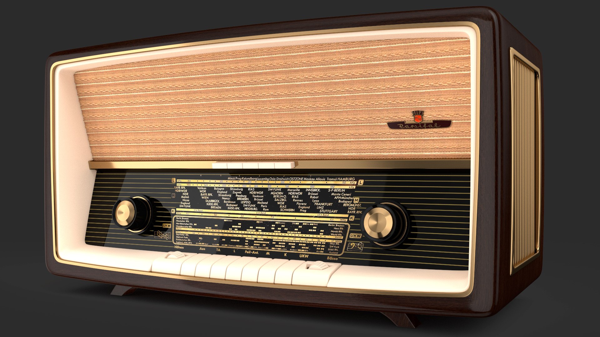 3D model Transistor Radio 8K PBR Textures - TurboSquid 2117713
