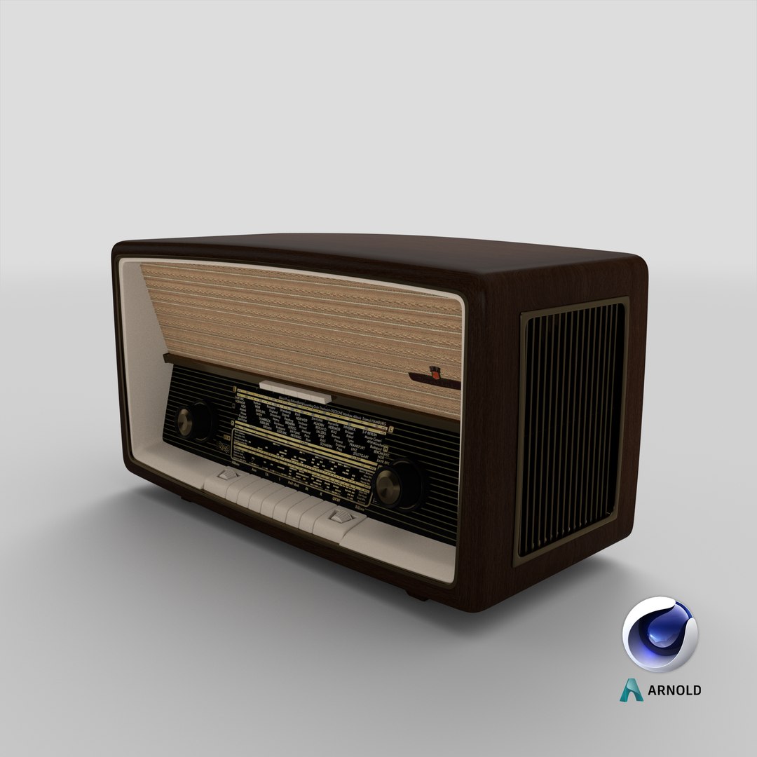 3D model Transistor Radio 8K PBR Textures - TurboSquid 2117713