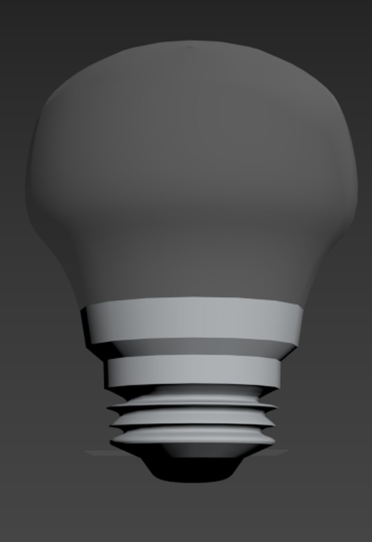 Free Basic Light Bulb 3D - TurboSquid 1482238