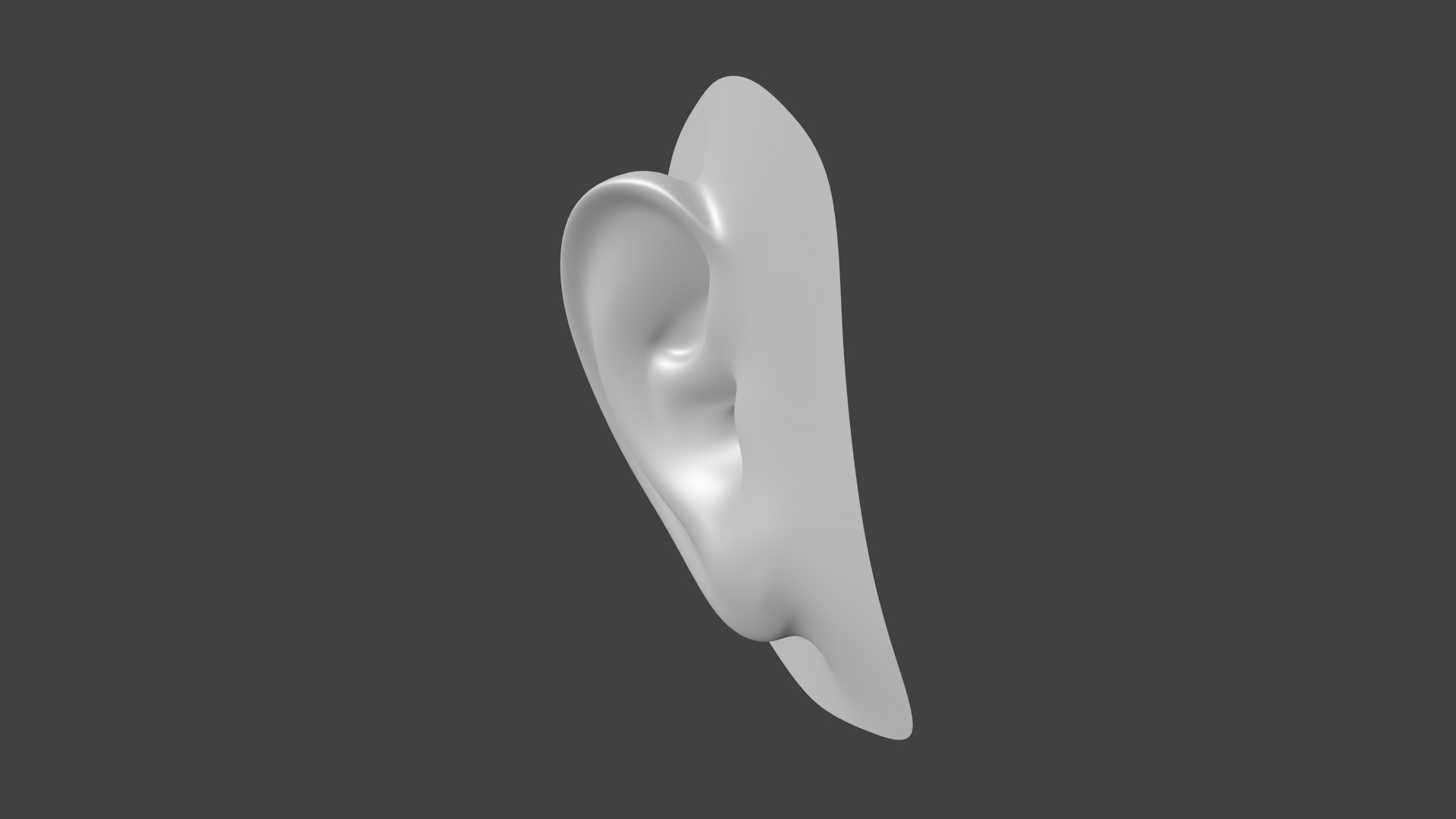 ear characters 3d x
