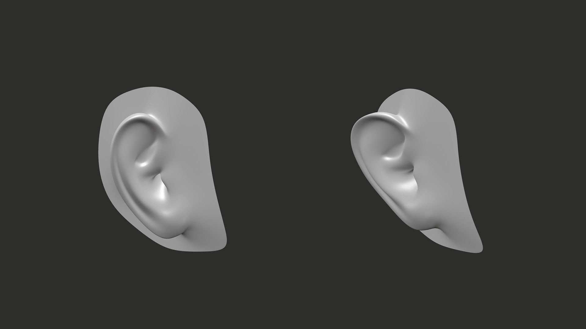 ear characters 3d x