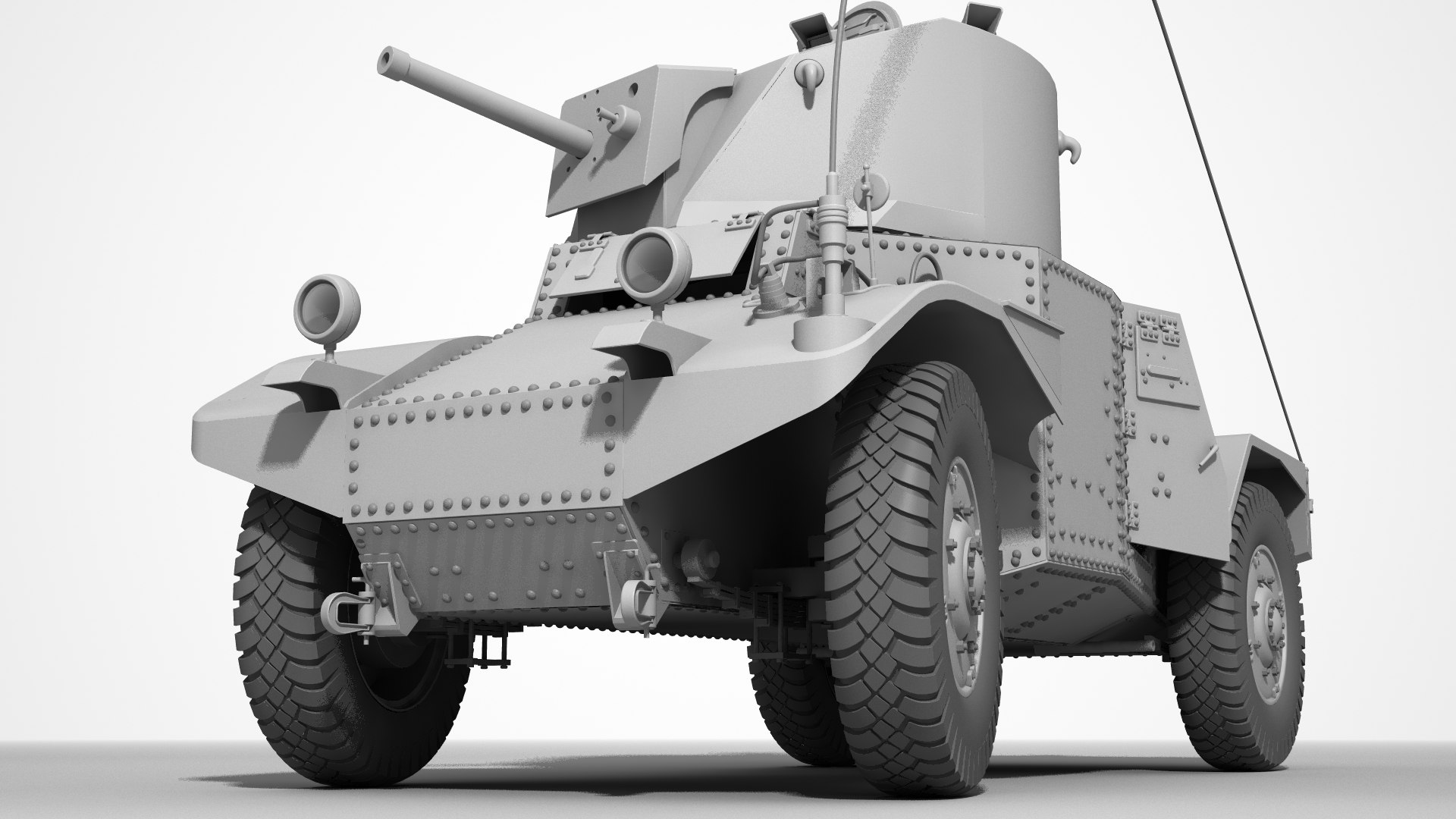 3D Model Panhard 178B With FL1 Turrt - TurboSquid 1866076